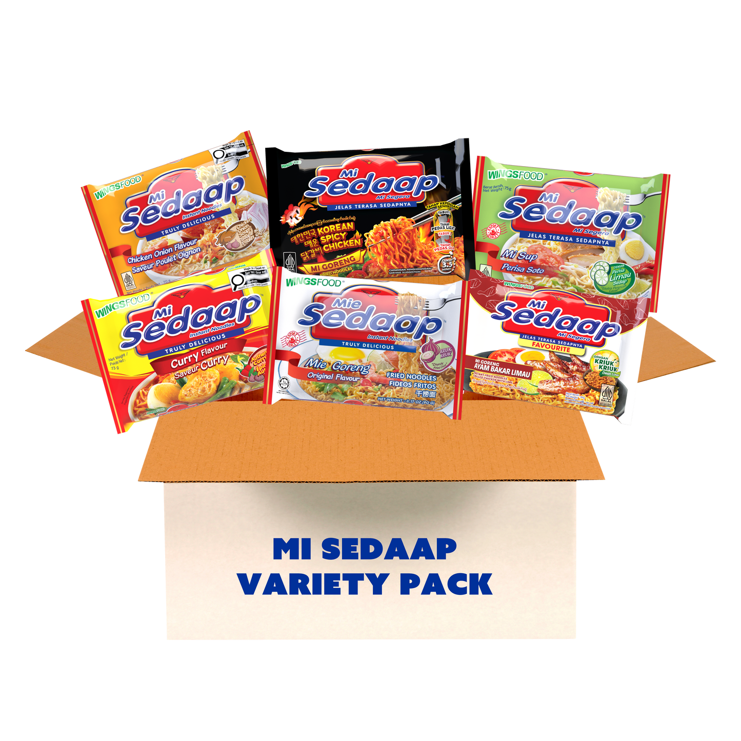 Mi Sedaap Bag - Variety Pack (Pack of 30) – Mi Sedaap United States